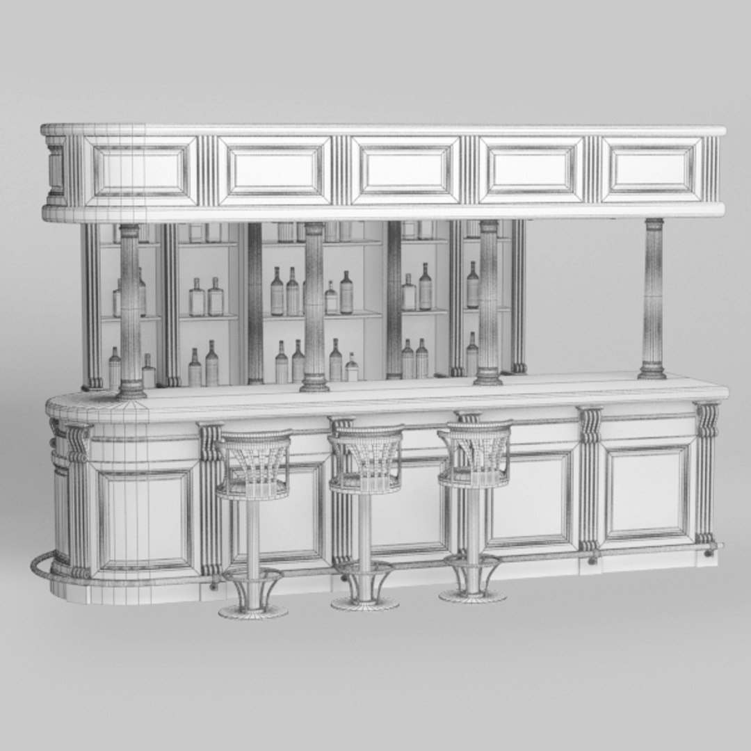 3dsmax Bar Counter