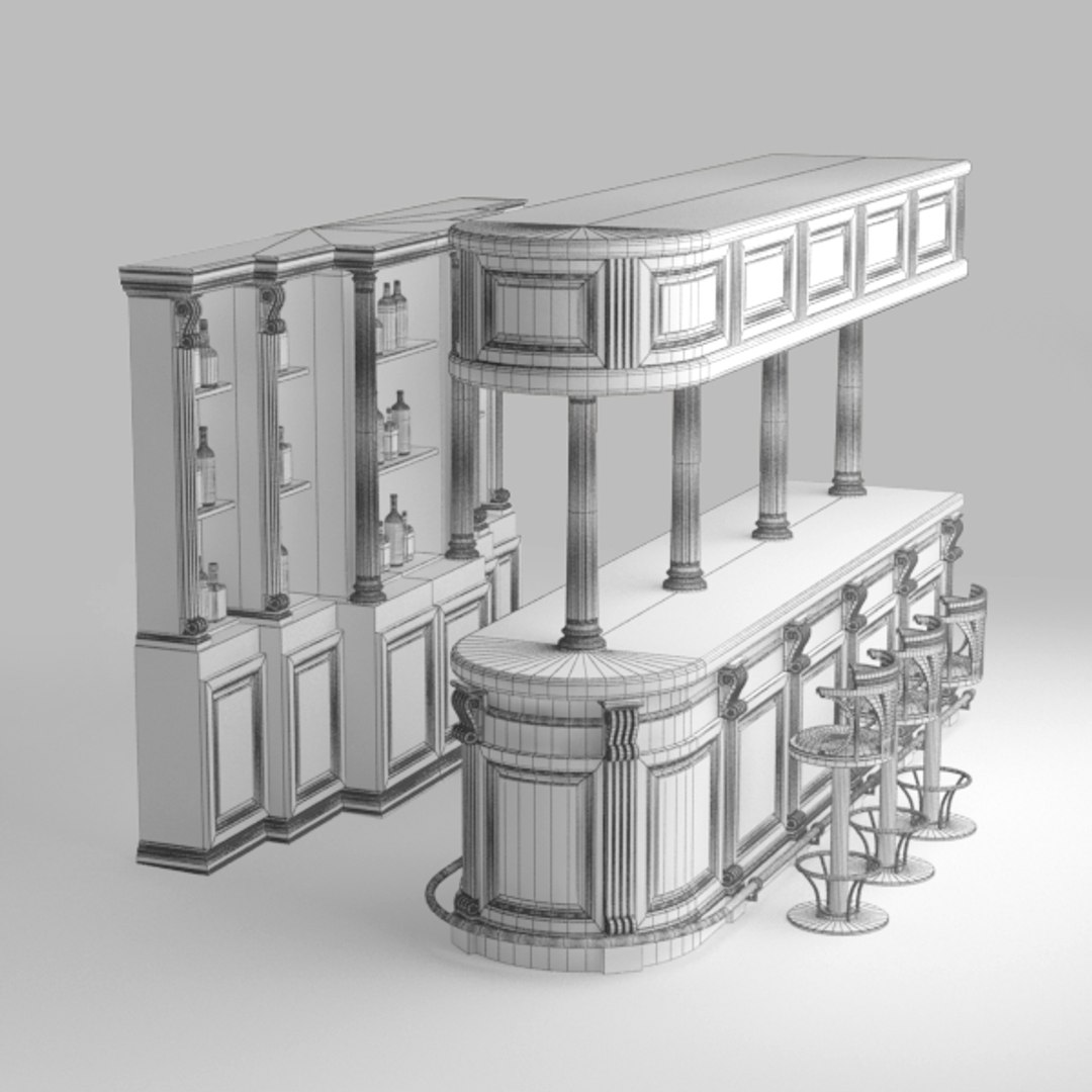 3dsmax Bar Counter