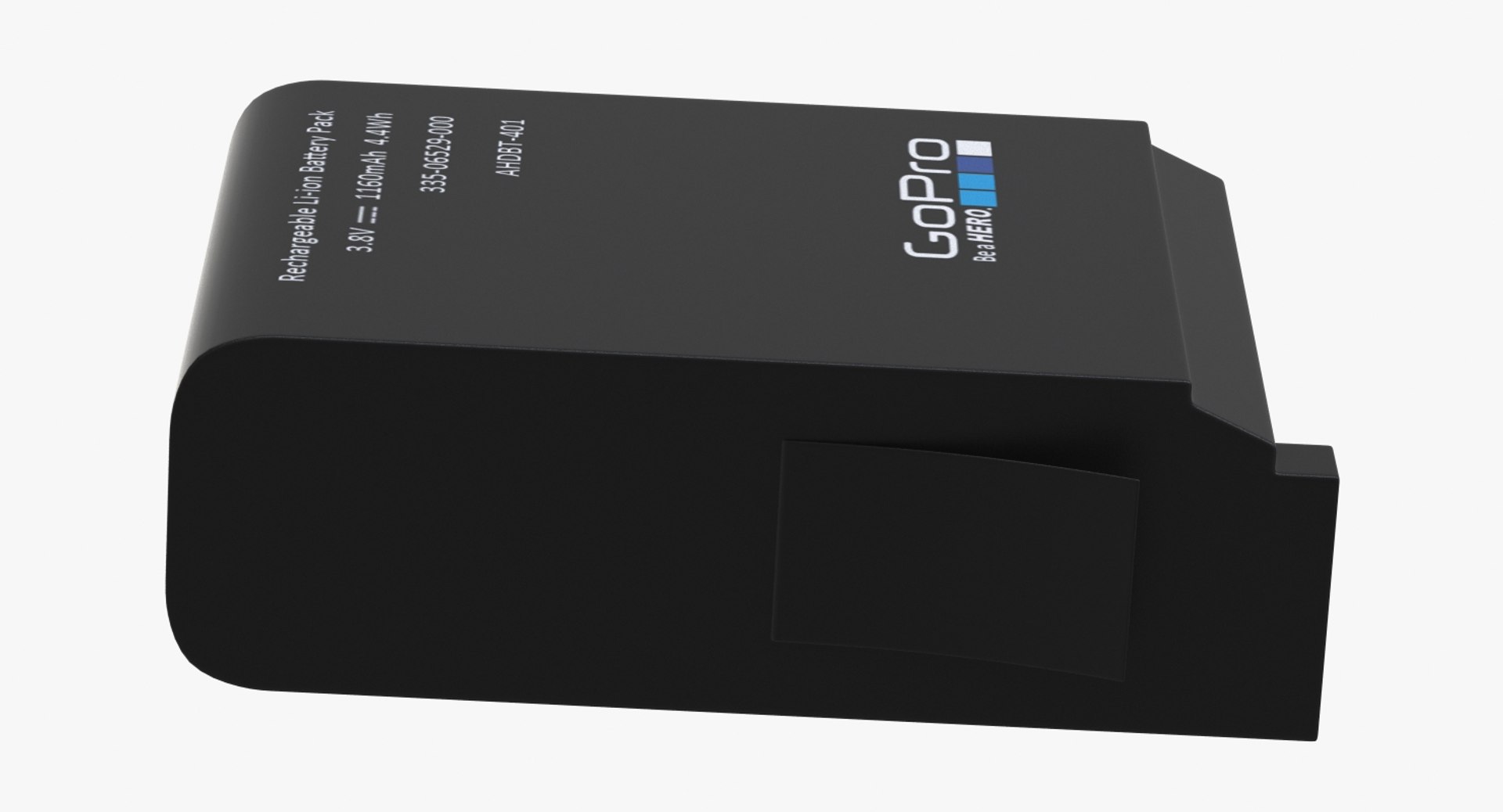 3d Model Gopro 4 Battery
