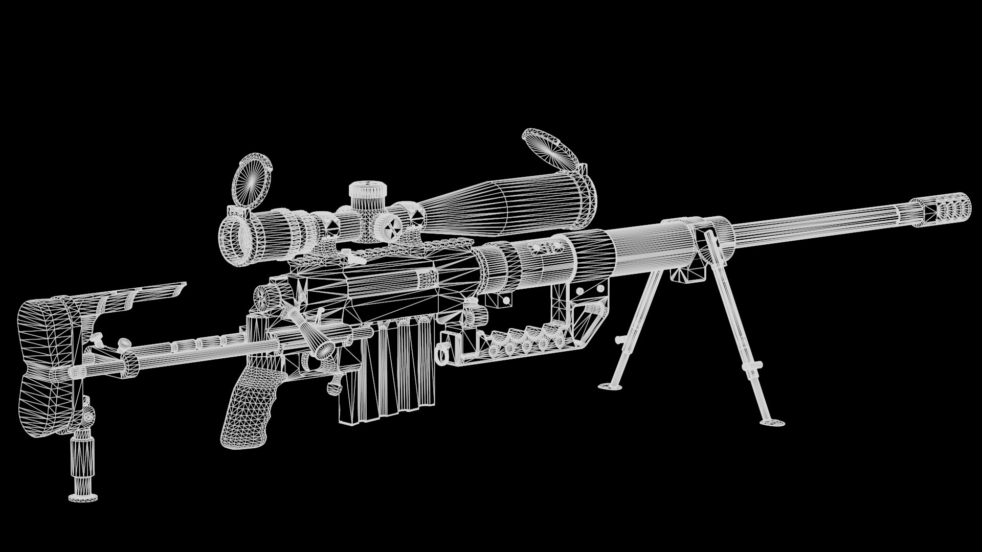 3D Model Cheytac M200 Gamerady Model Low-poly 3D Model - TurboSquid 2170664
