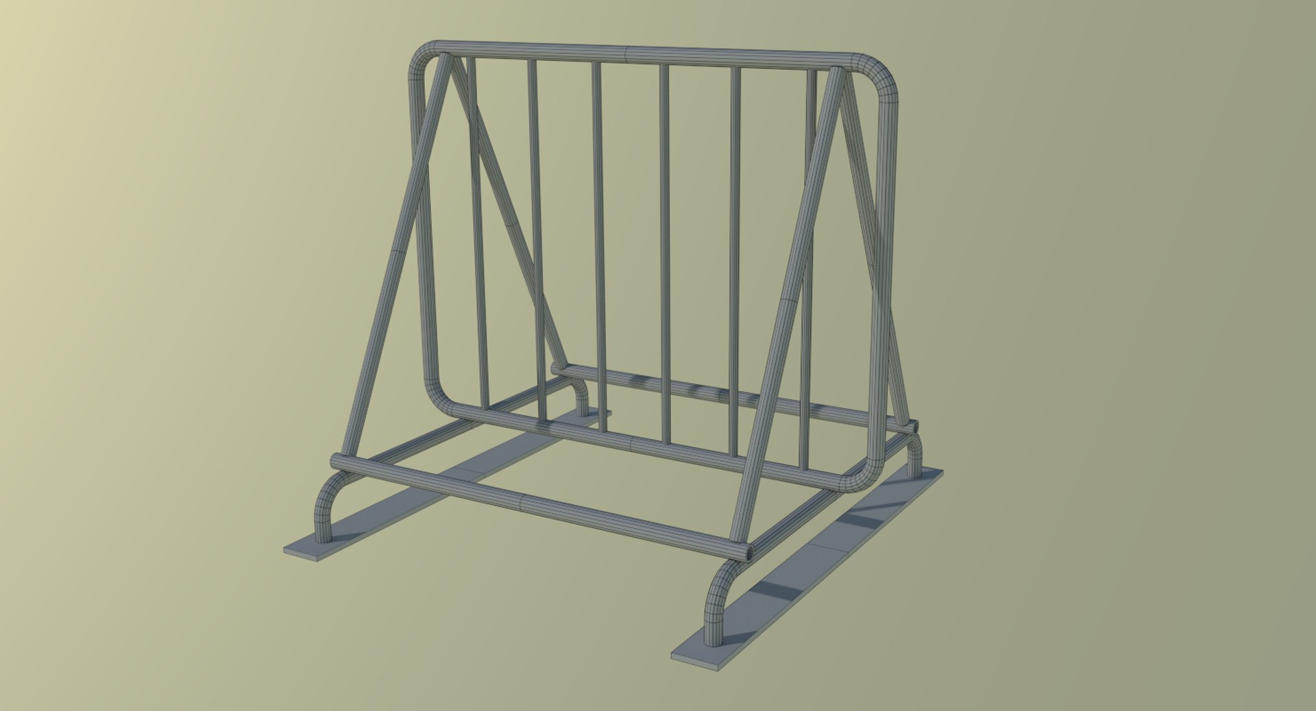 3d bike rack model