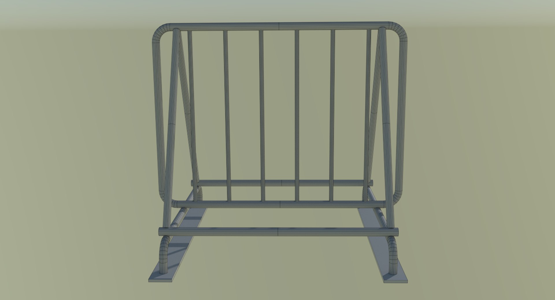 3d bike rack model