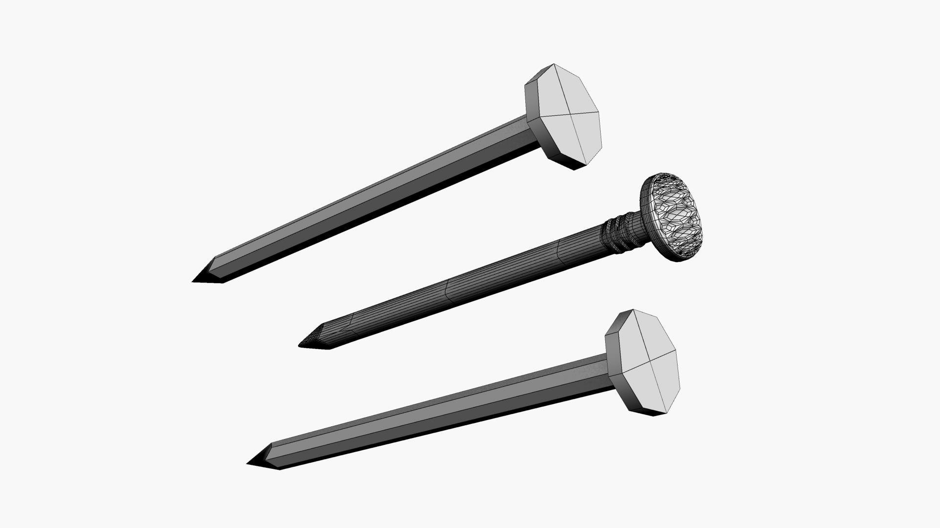 Nail Tool Hardware 3D - TurboSquid 1674397