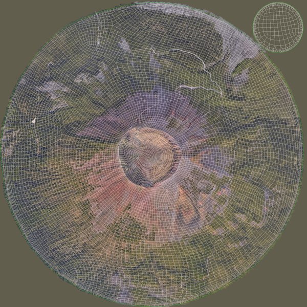 Vesuvius volcano crater 3D model - TurboSquid 1373499