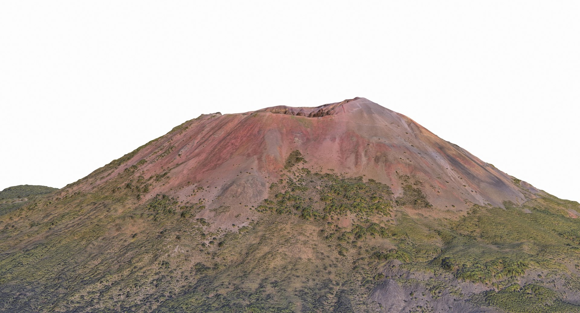 Vesuvius Volcano Crater 3D Model - TurboSquid 1373499