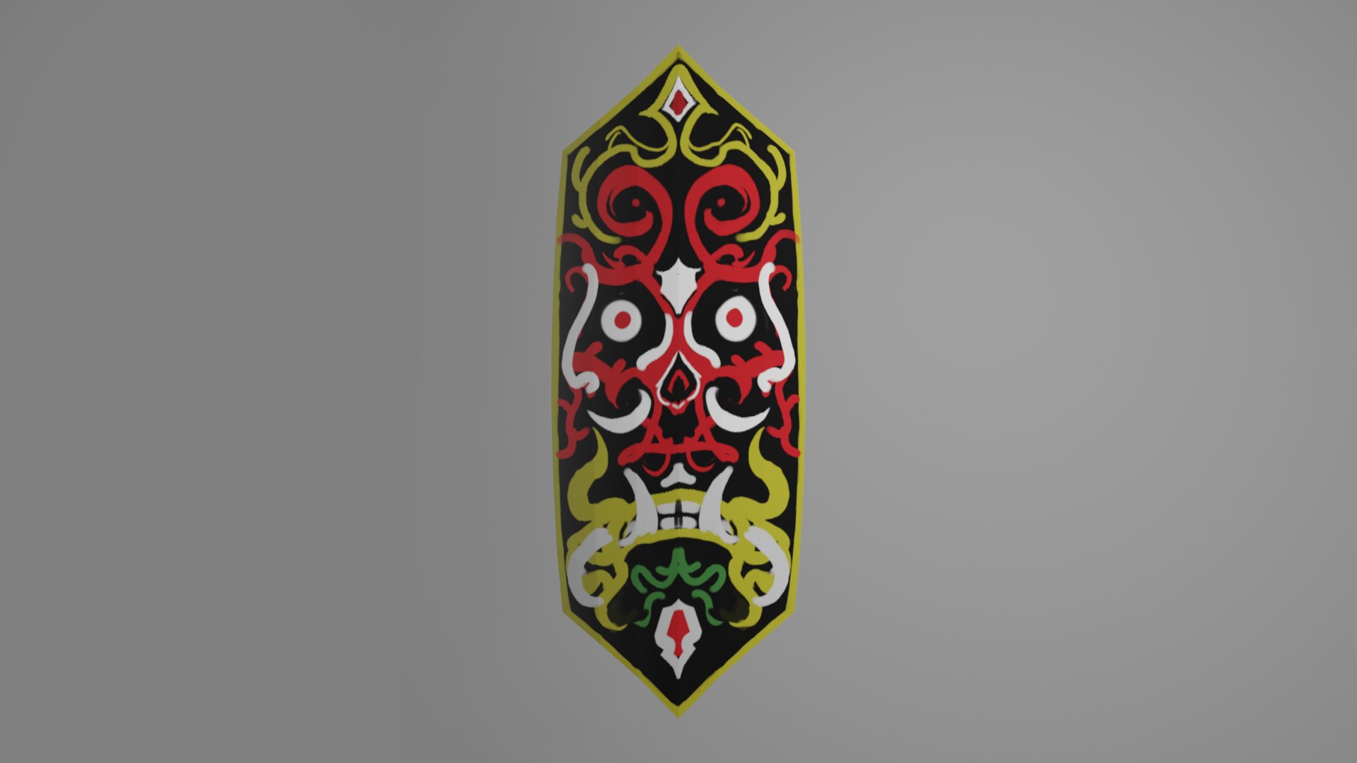 Lowpoly Talawang - Indonesian Traditional Weapon 3D Model - TurboSquid ...