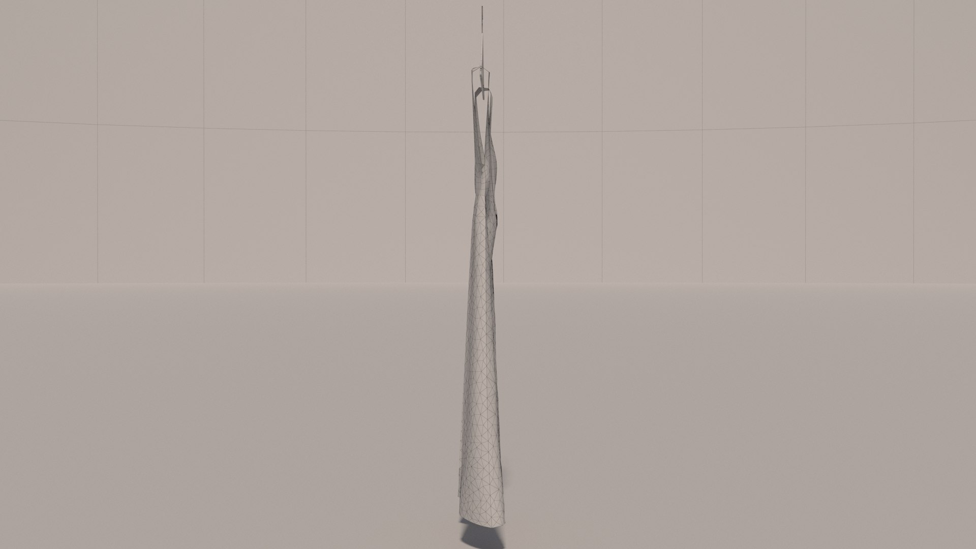 Textured And Hanged Woman Dress 3D Model - TurboSquid 2144312