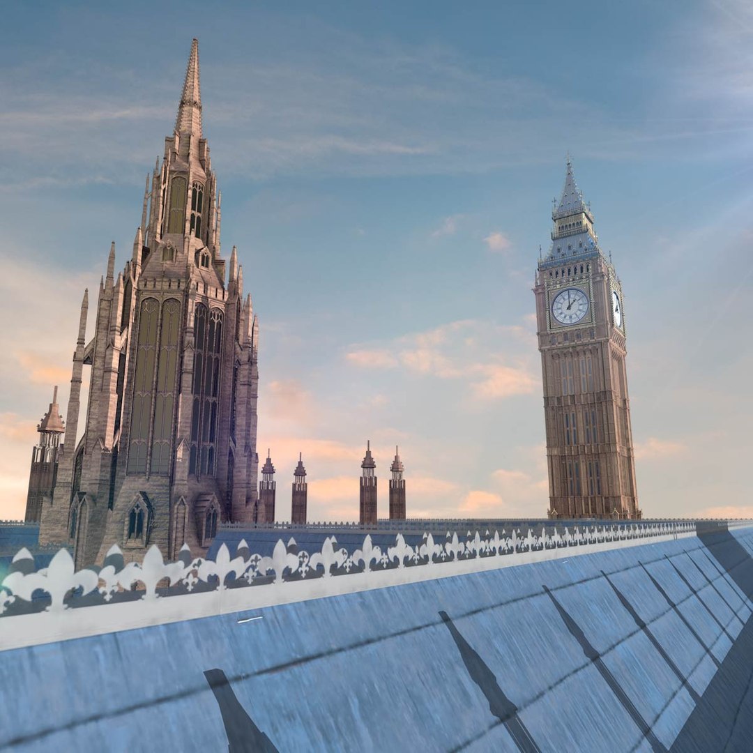 3D Model Palace Of Westminster - TurboSquid 2497566