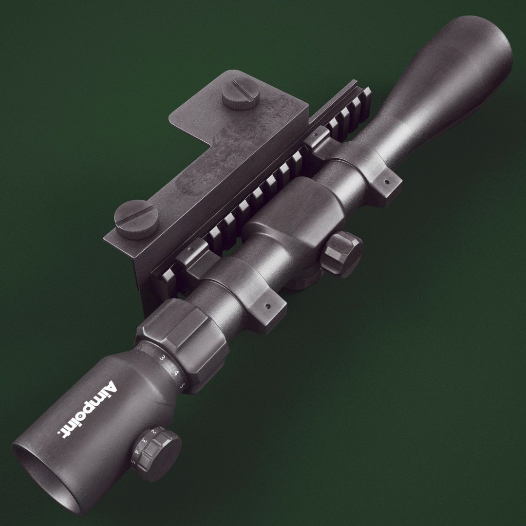 3d Aimpoint Optical Scope Model