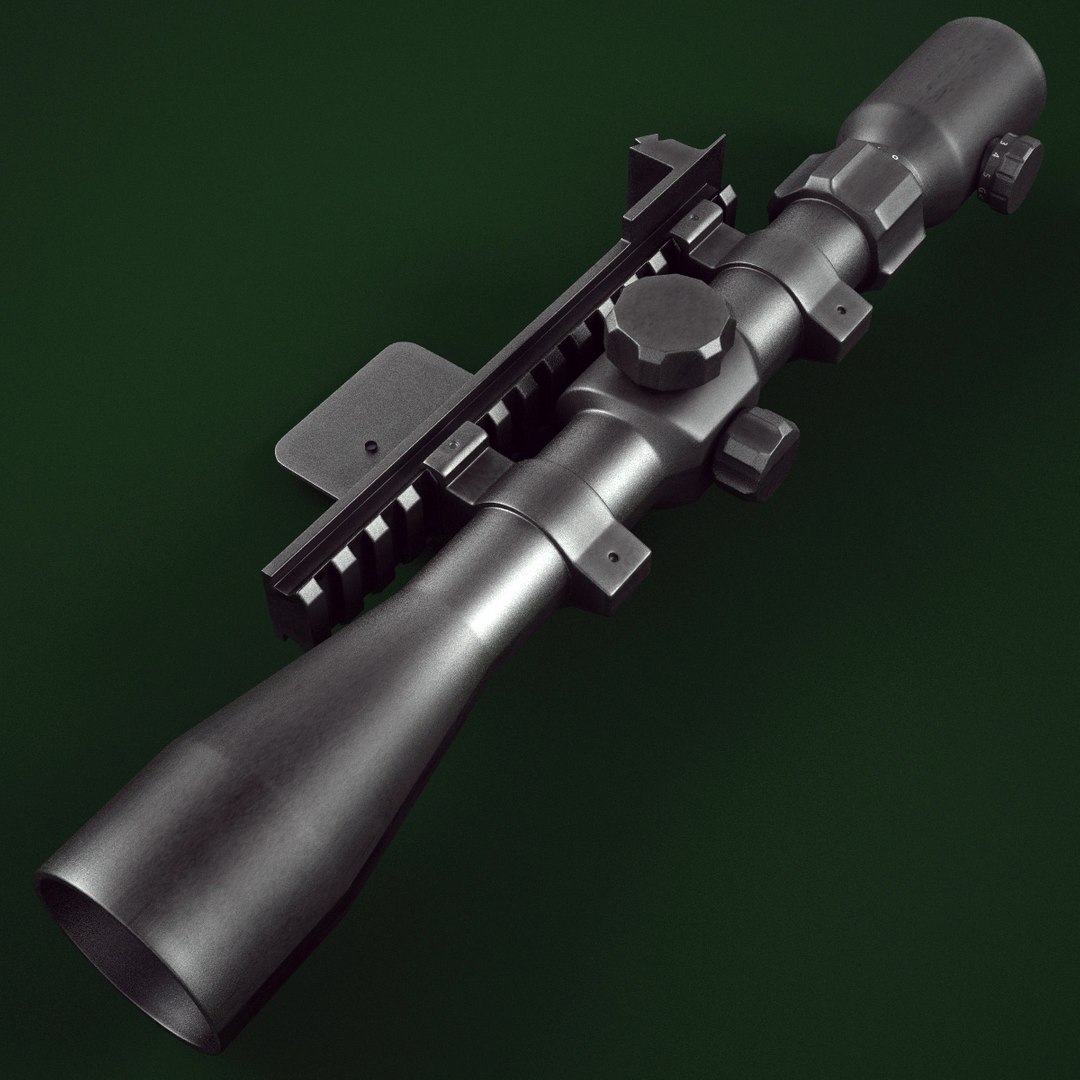 3d Aimpoint Optical Scope Model