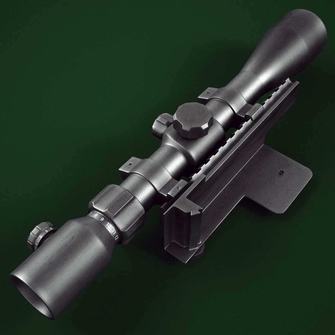 3d Aimpoint Optical Scope Model