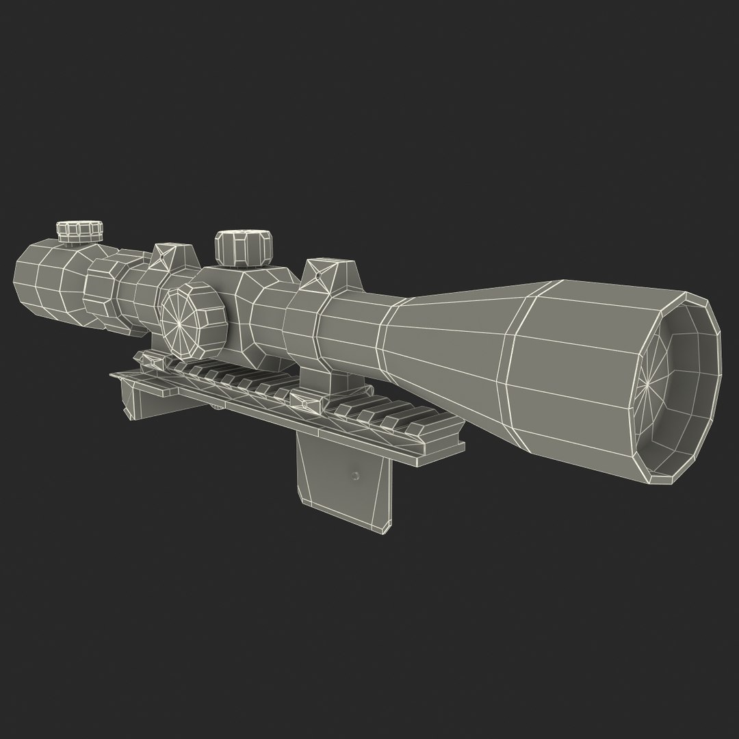 3d Aimpoint Optical Scope Model