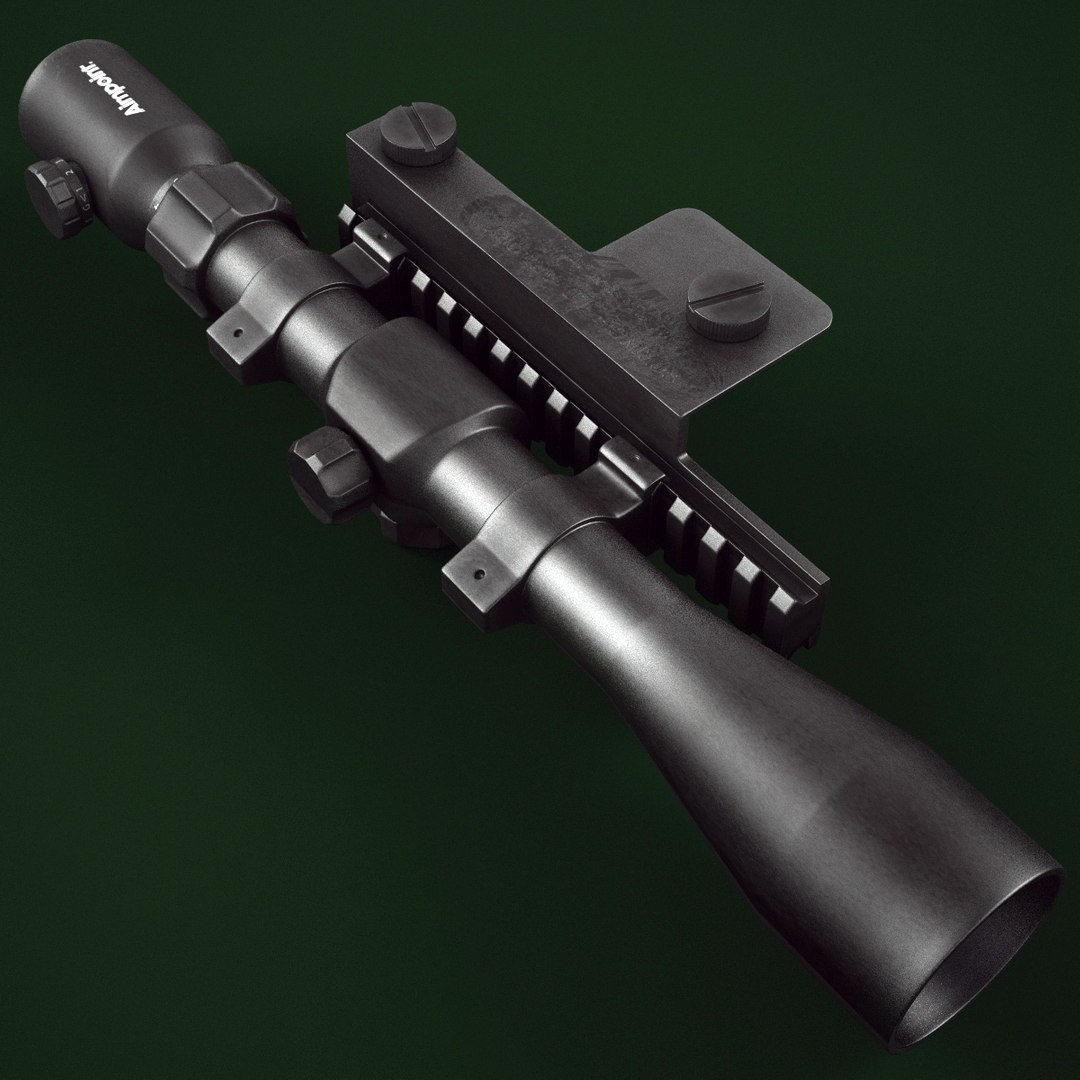 3d Aimpoint Optical Scope Model
