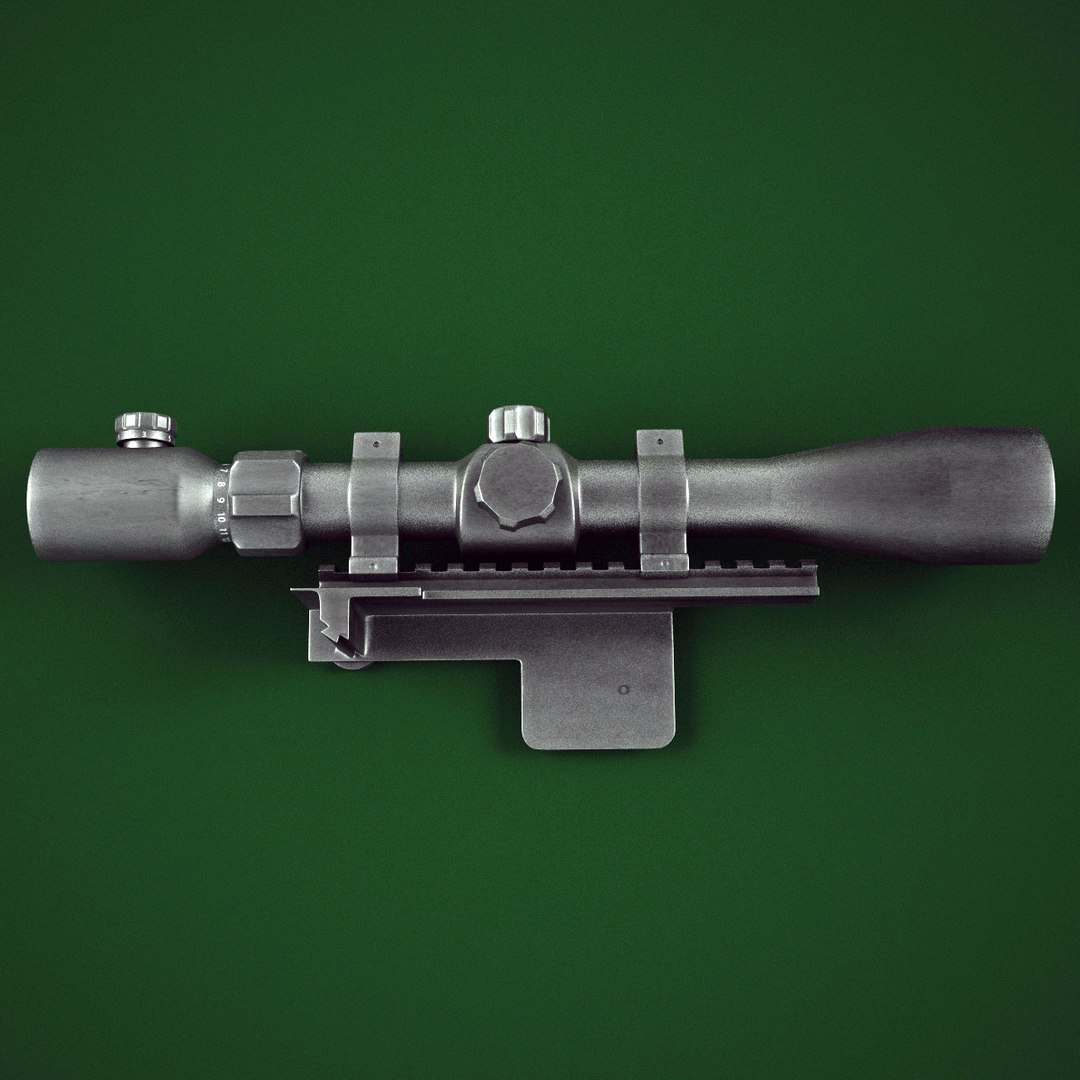 3d Aimpoint Optical Scope Model