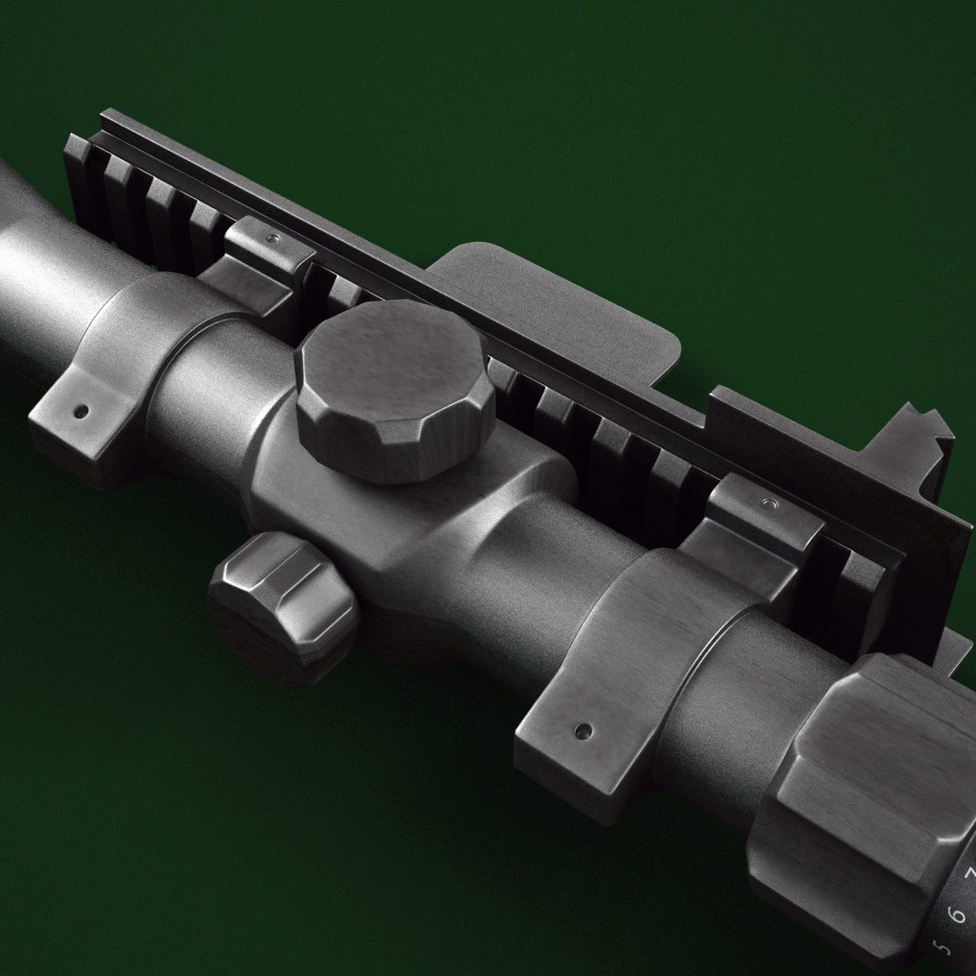 3d Aimpoint Optical Scope Model