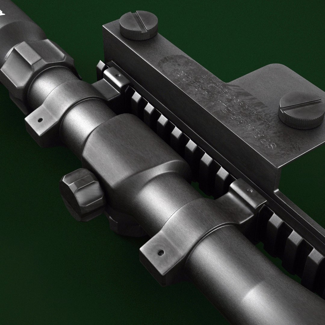 3d Aimpoint Optical Scope Model