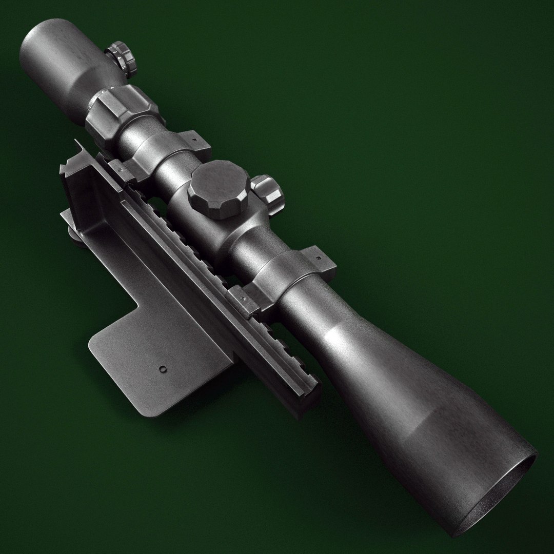 3d Aimpoint Optical Scope Model