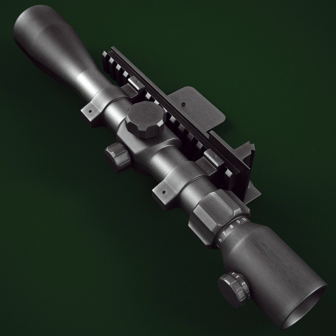 3d Aimpoint Optical Scope Model