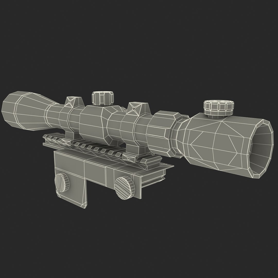 3d Aimpoint Optical Scope Model
