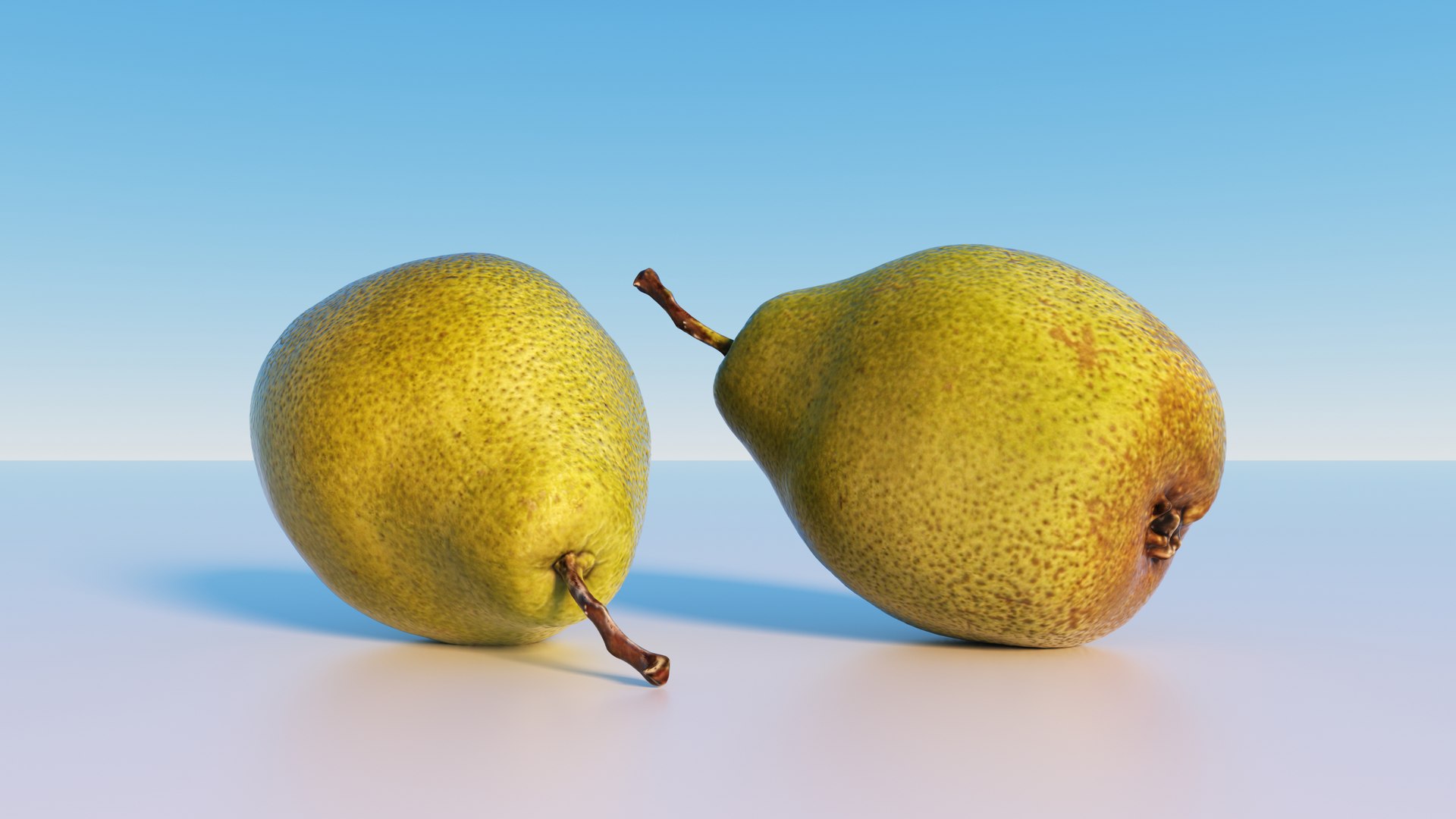 Photorealistic 3D Scan Of Pear 3D Model - TurboSquid 2228259