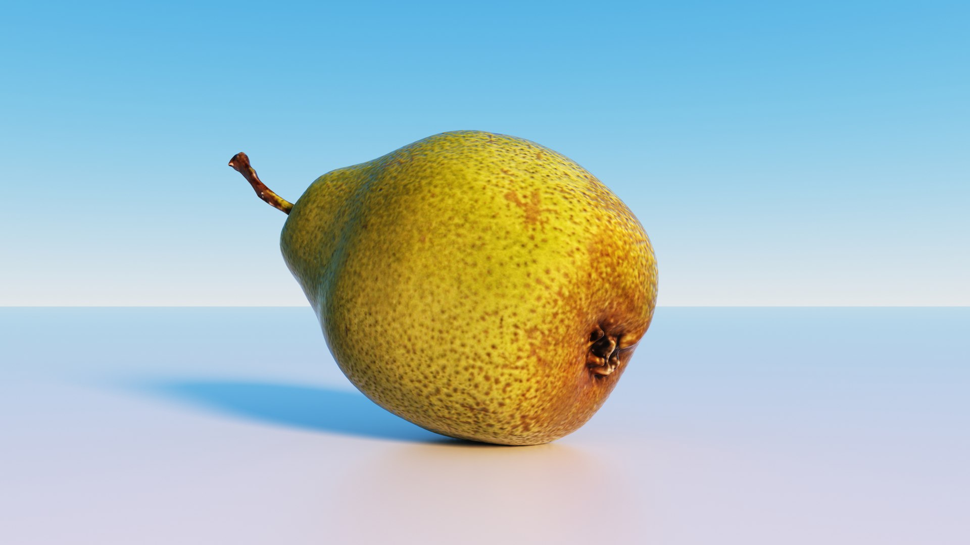 Photorealistic 3D Scan Of Pear 3D Model - TurboSquid 2228259