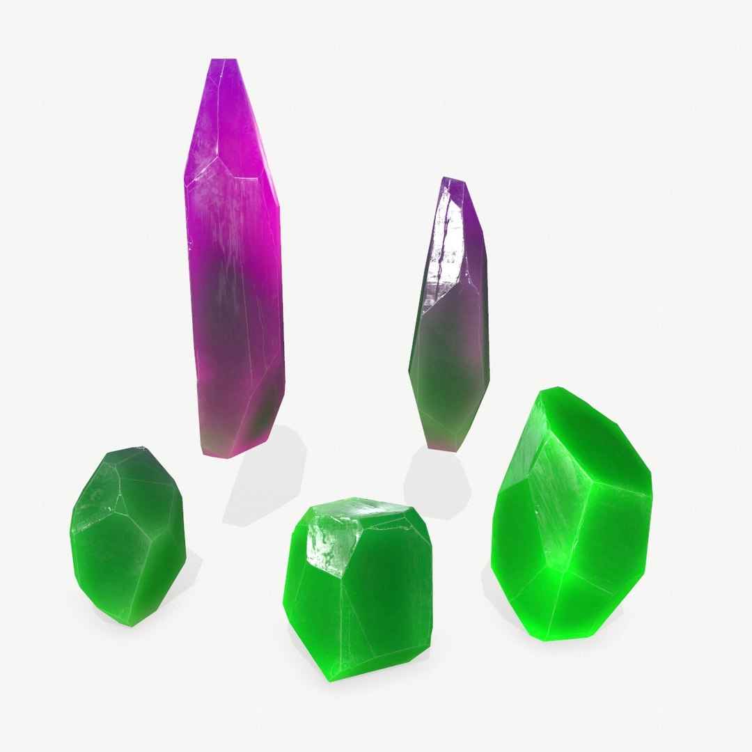 Crystal Set 3D - TurboSquid 2284615