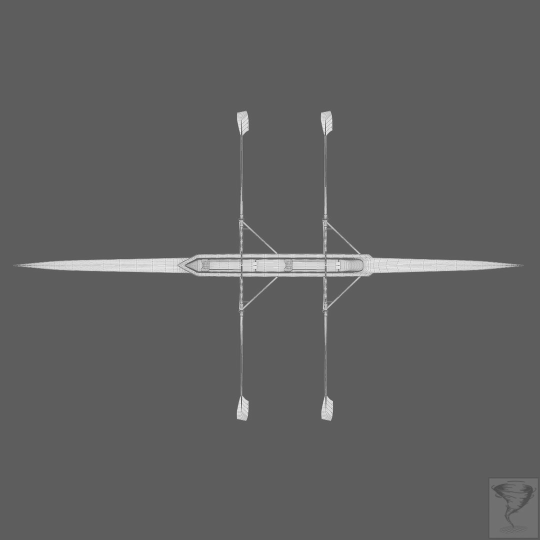 3d Model Double Scull