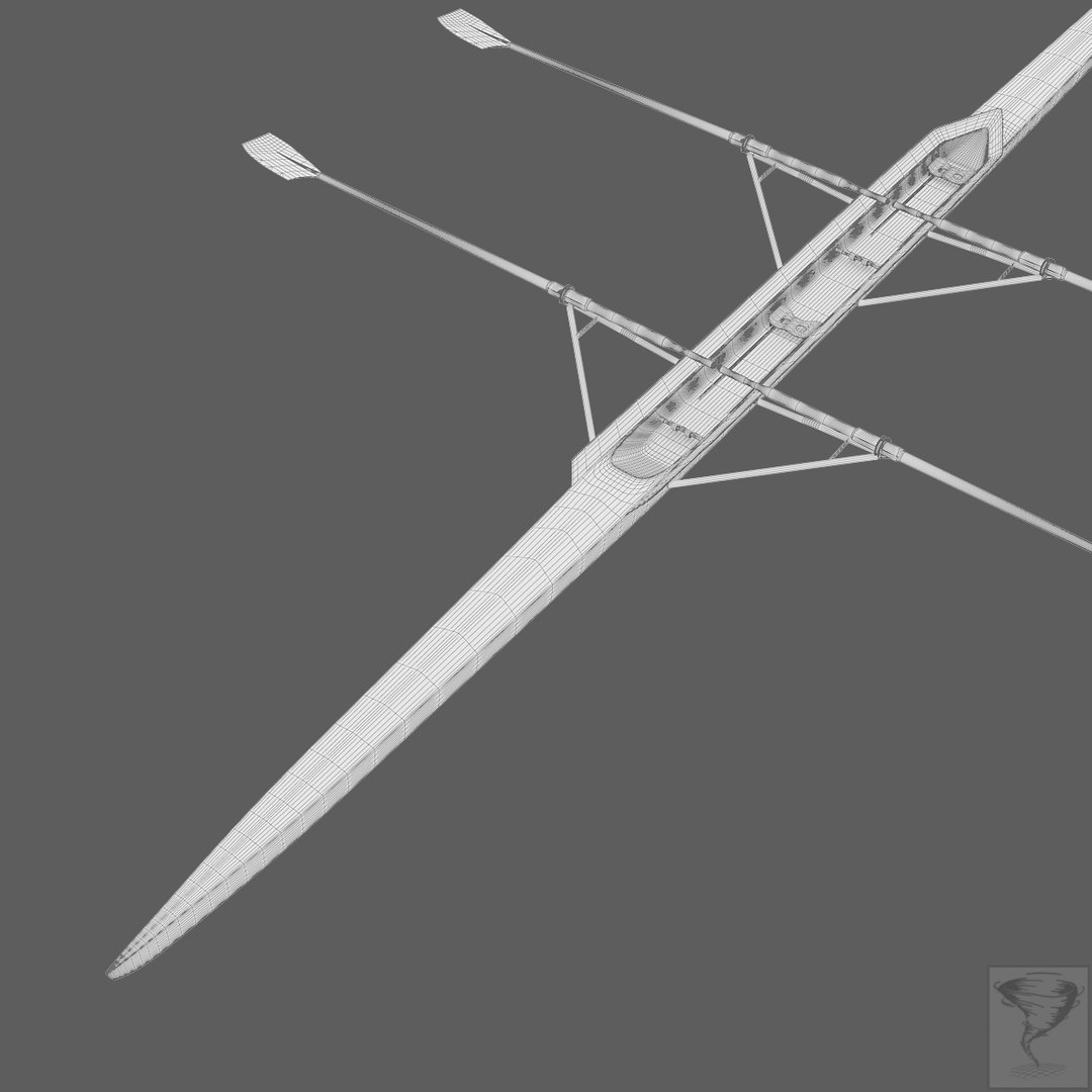 3d Model Double Scull