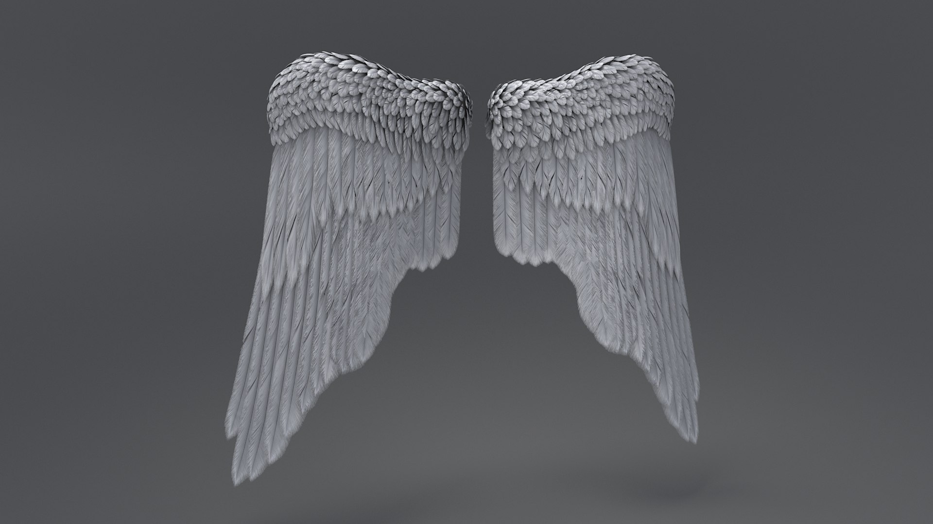 Angel Wings Pro Rigged model - TurboSquid 2177000