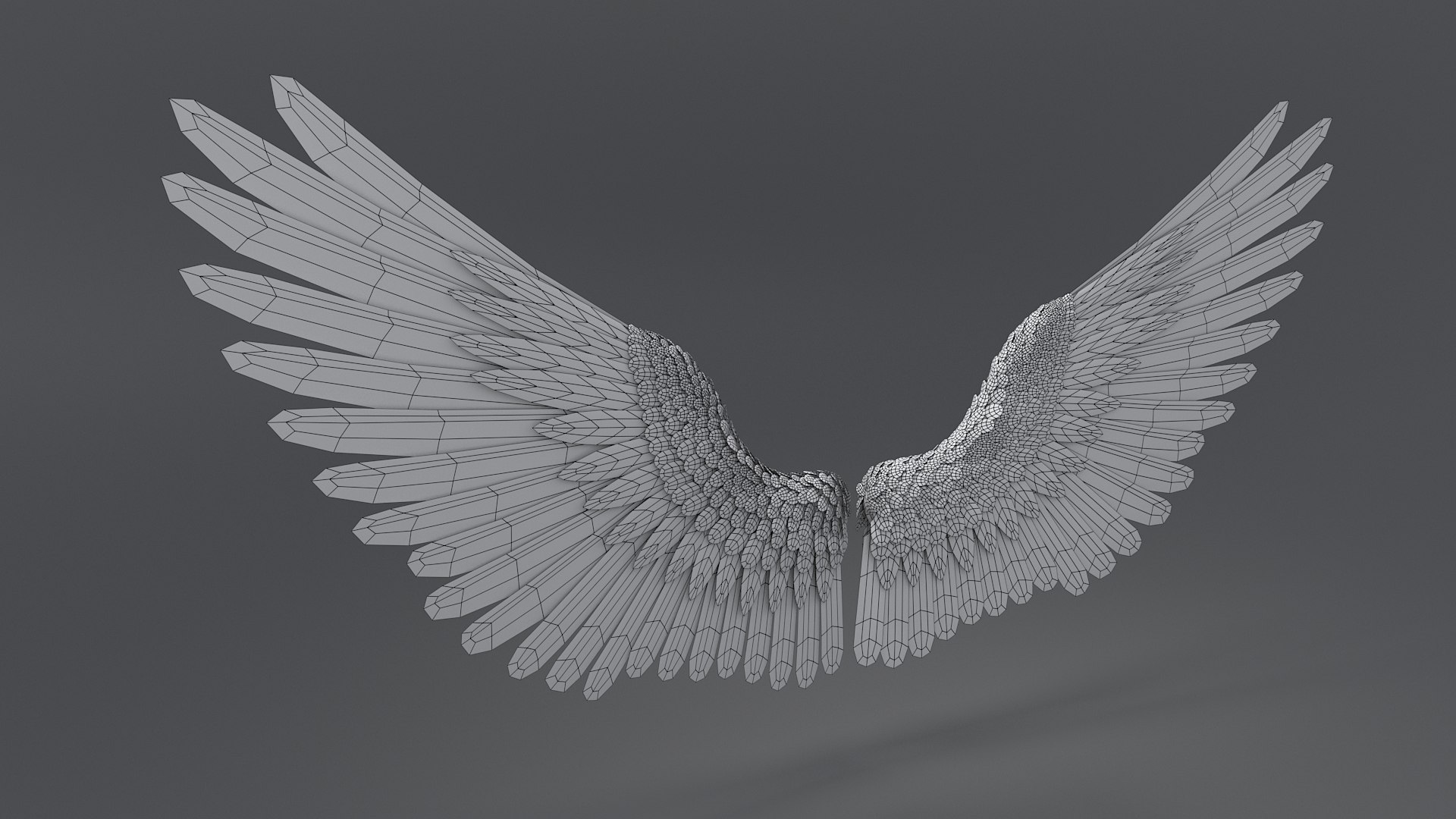 Angel Wings Pro Rigged model - TurboSquid 2177000