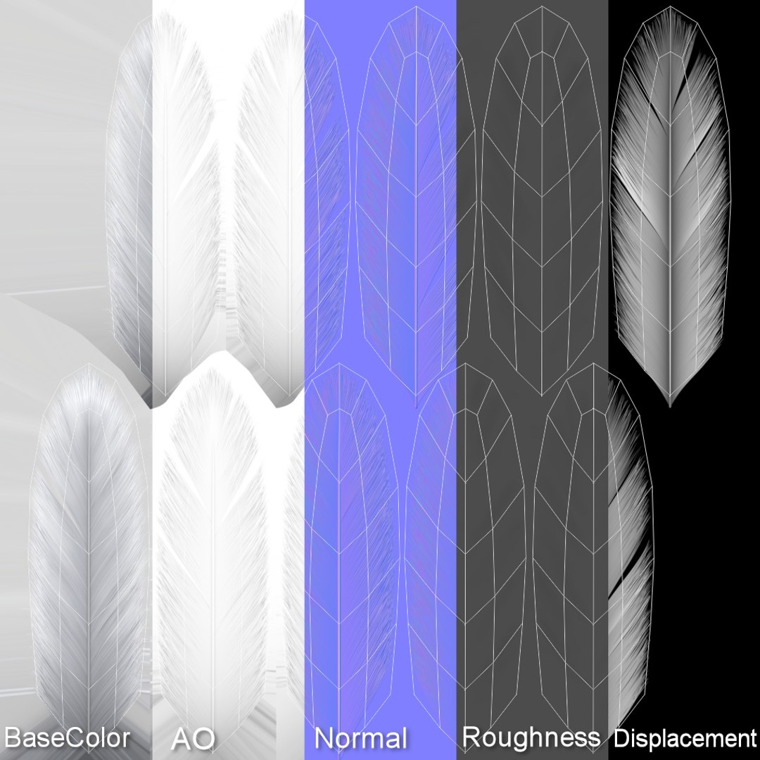 Angel Wings Pro Rigged model - TurboSquid 2177000