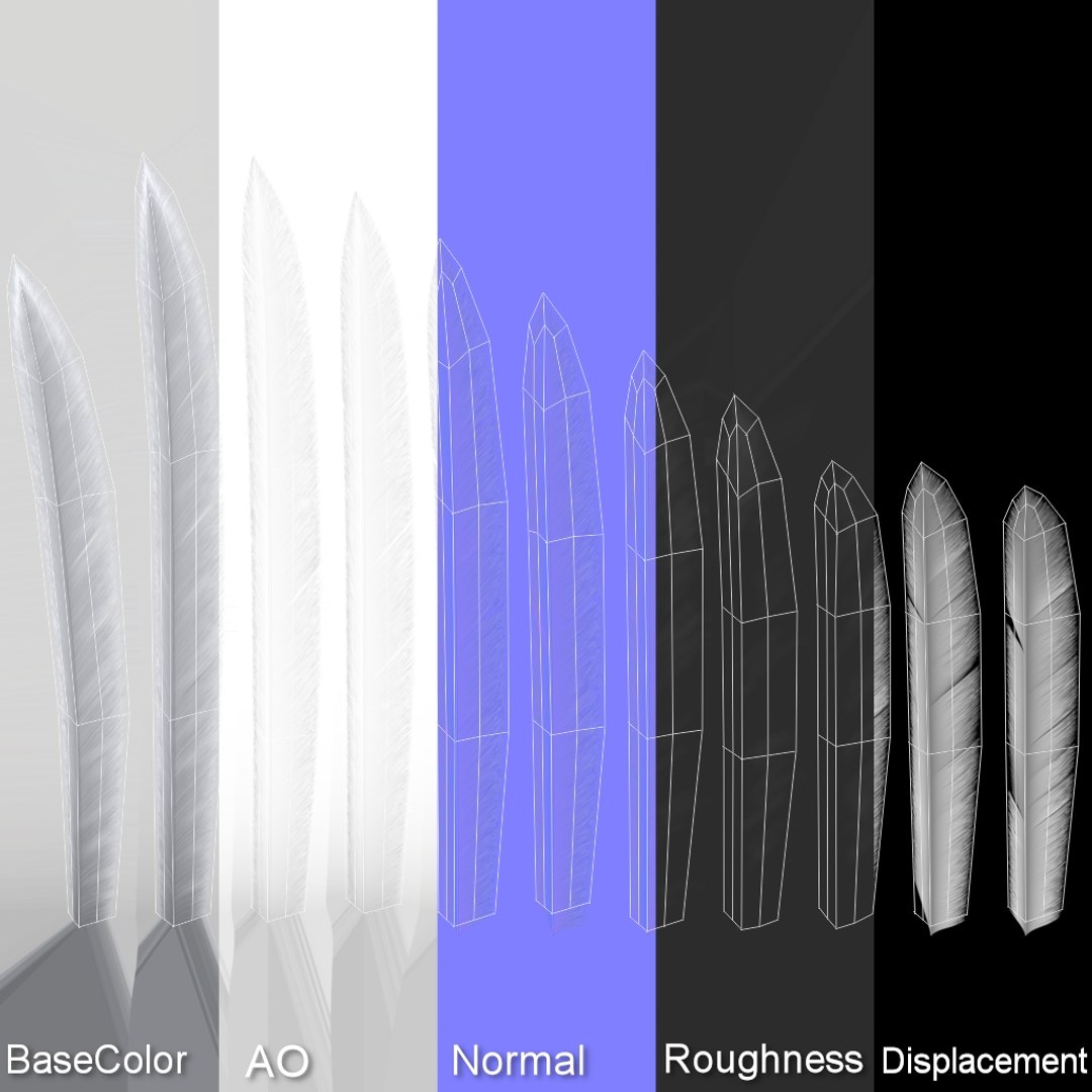 Angel Wings Pro Rigged model - TurboSquid 2177000