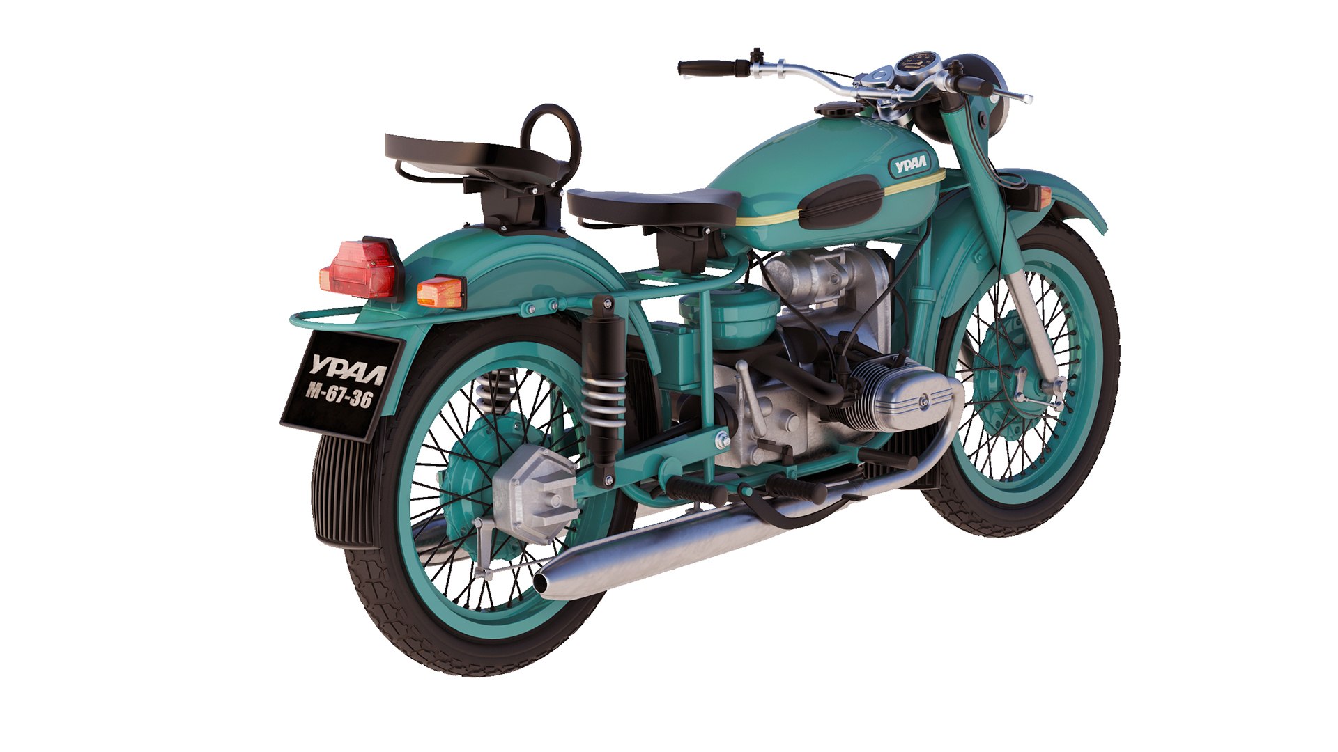 Ural M67-36 1976 3D - TurboSquid 1886980