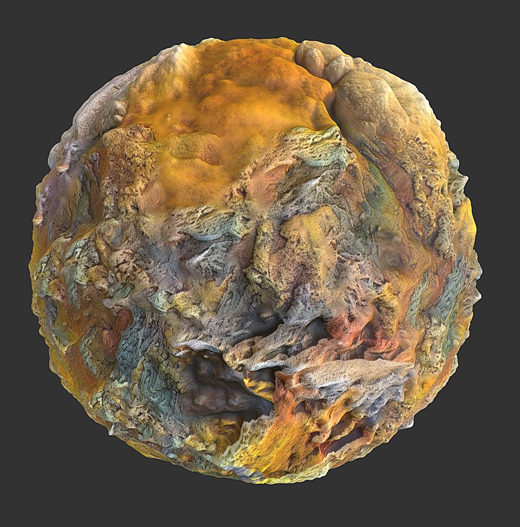 Alien Planet Terrain Geysers Paxk 116 3D - TurboSquid 2061972