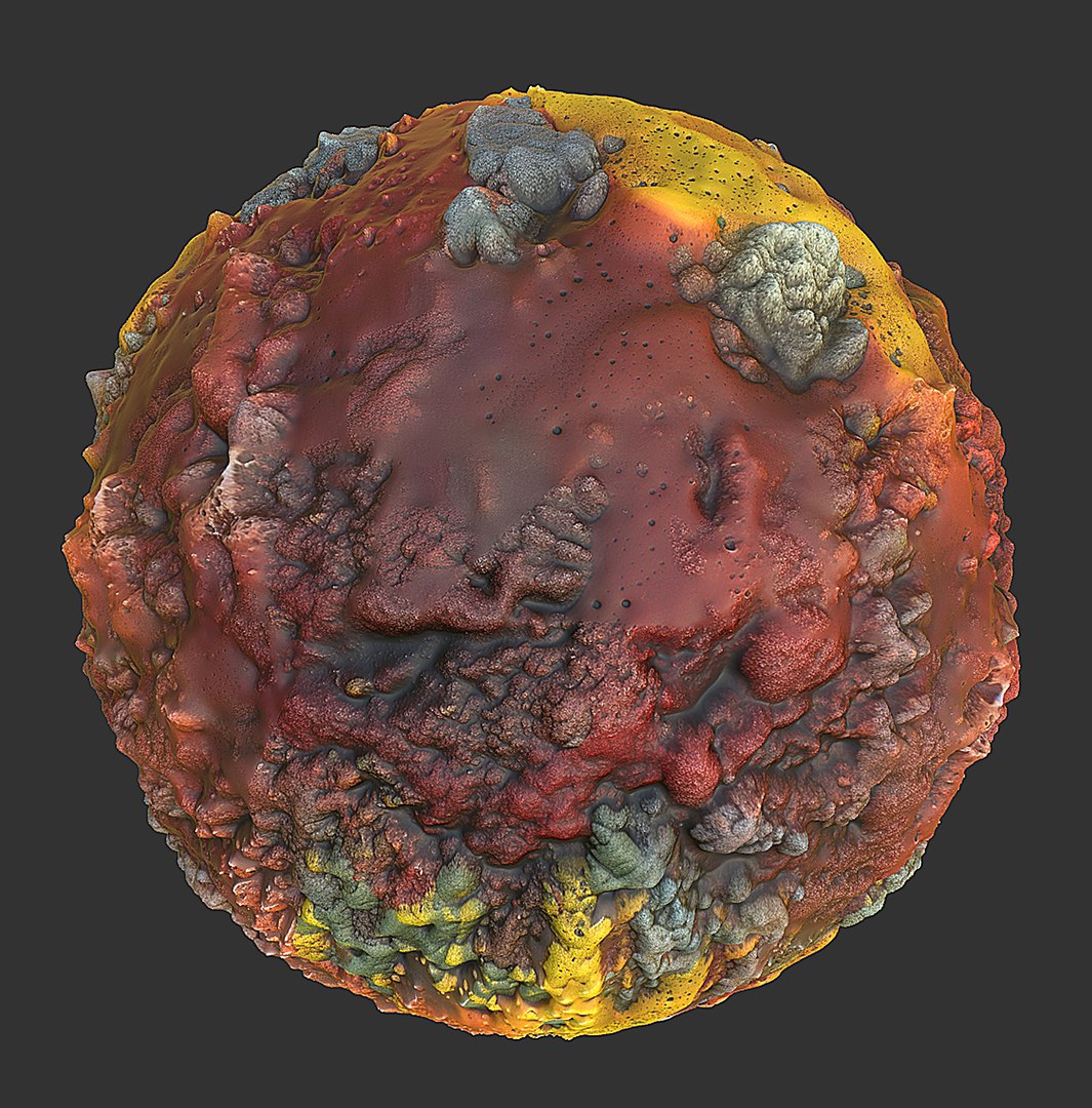 Alien Planet Terrain Geysers Paxk 116 3D - TurboSquid 2061972