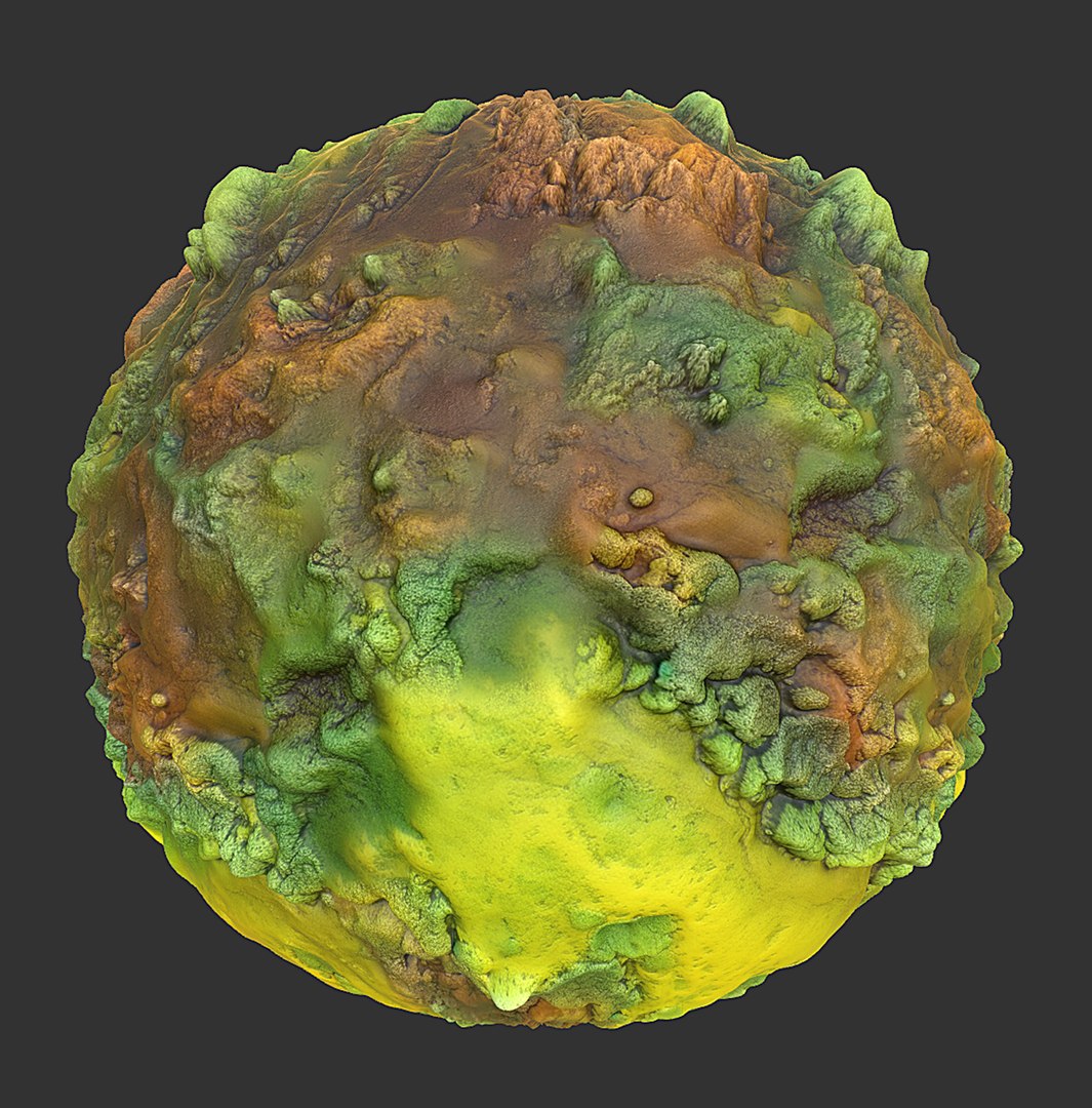Alien Planet Terrain Geysers Paxk 116 3D - TurboSquid 2061972