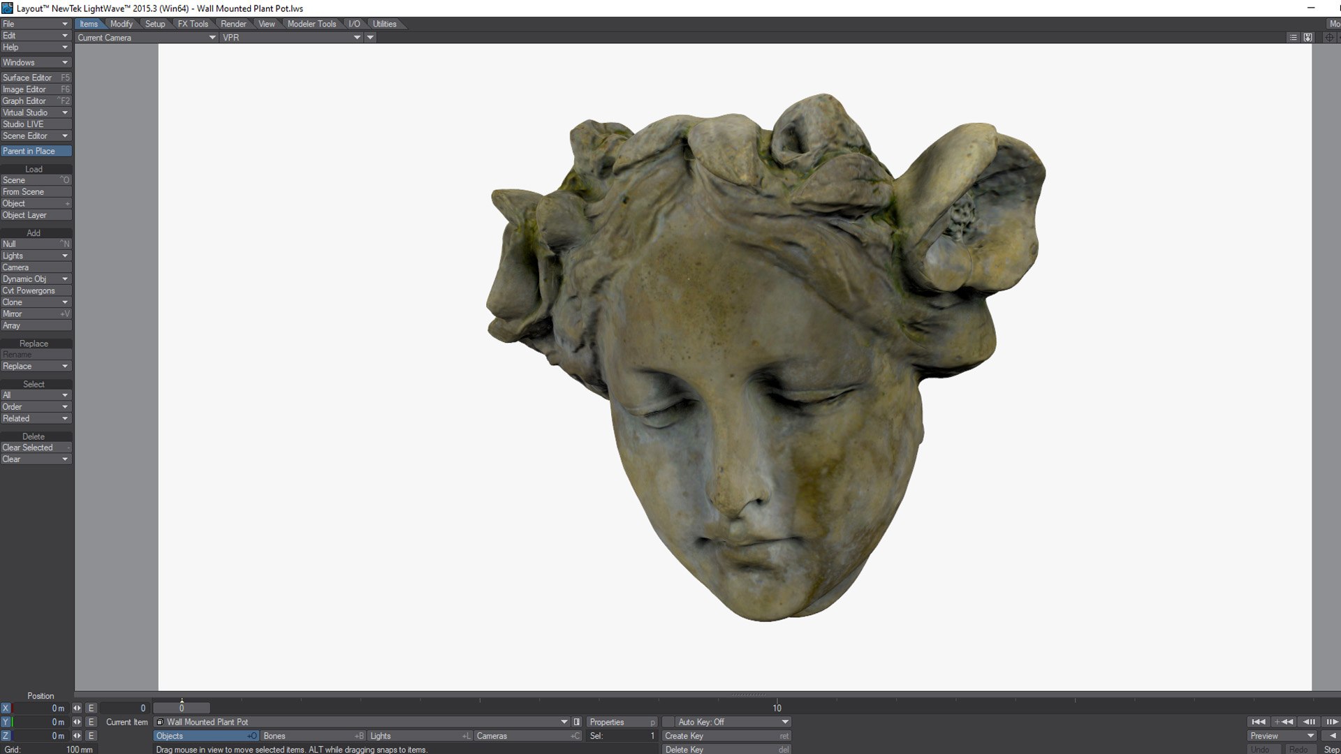 Wall Mounted Plant Pot model - TurboSquid 2069473