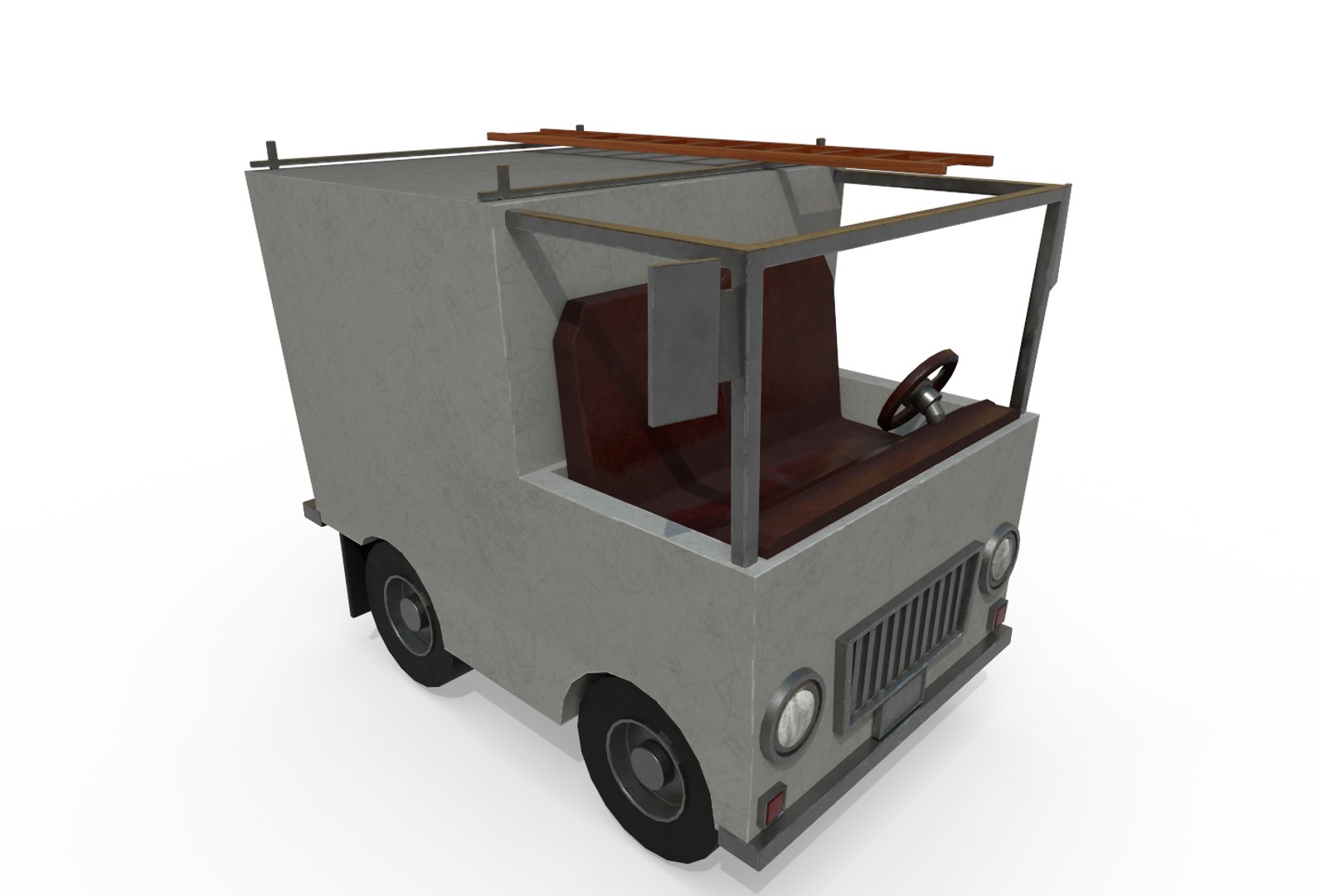 3D Work Van - TurboSquid 1517650