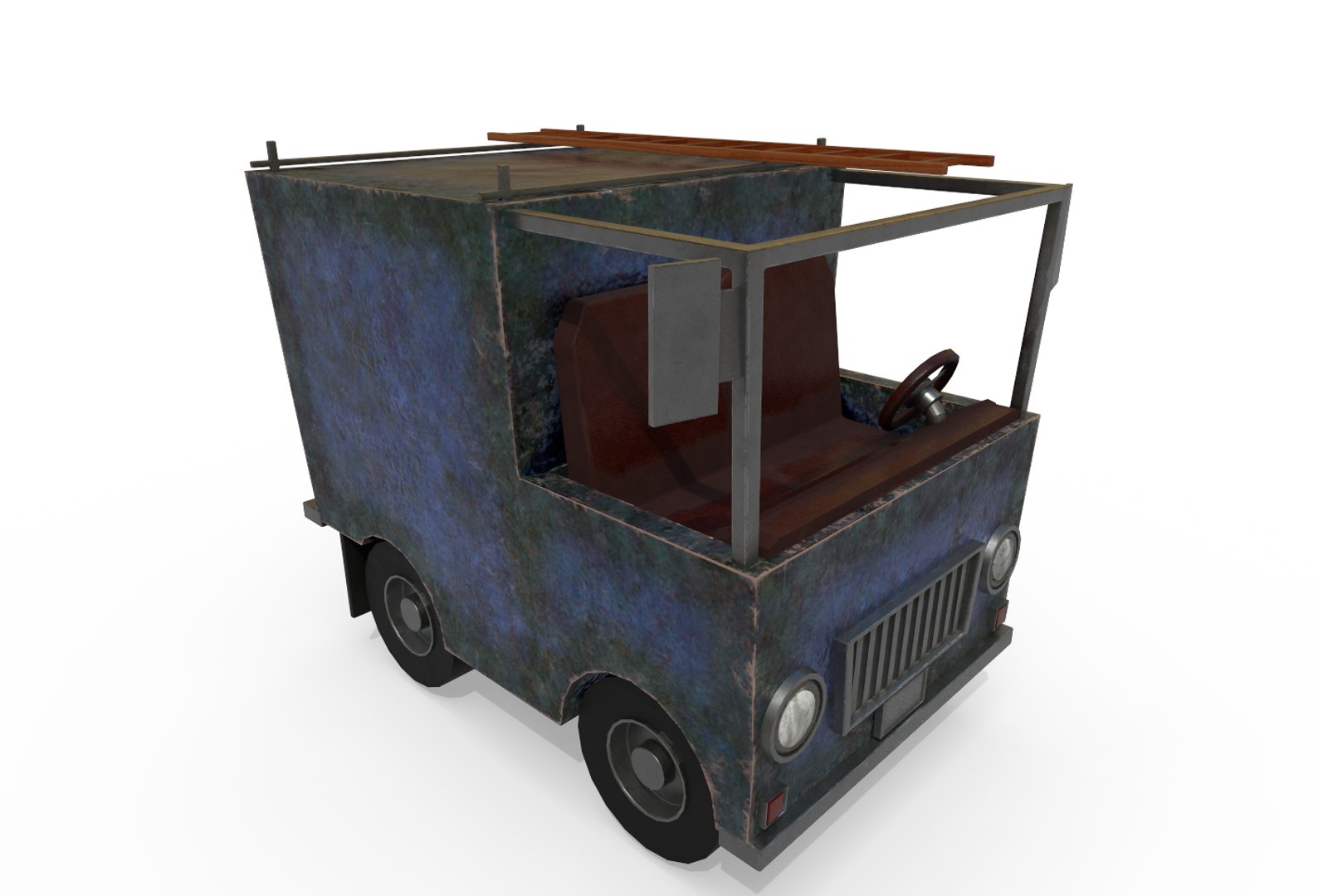 3D Work Van - TurboSquid 1517650