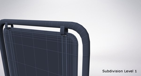 3d model swinging sign