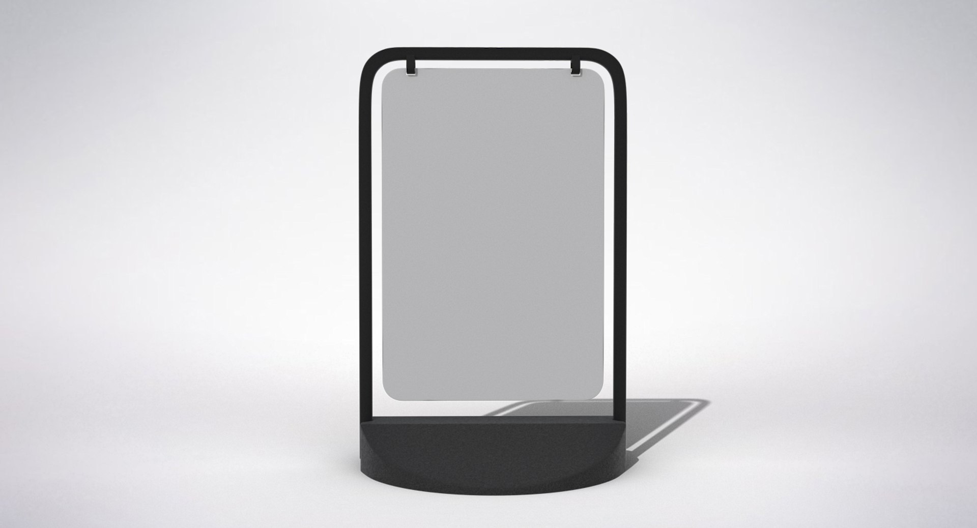 3d Model Swinging Sign