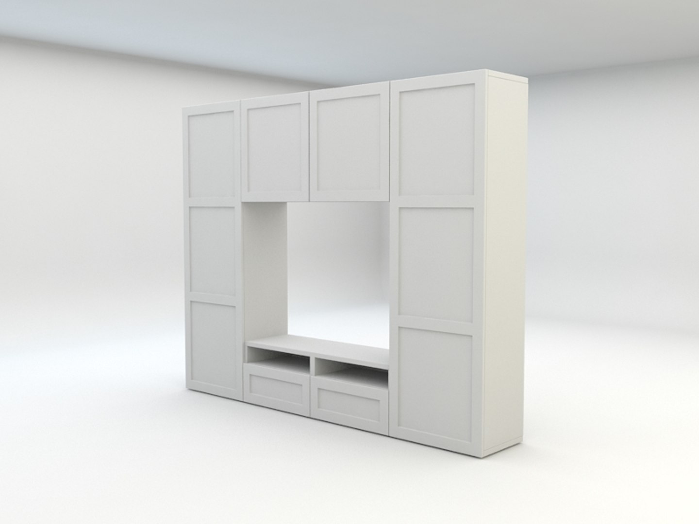 3d Model Ikea Besta