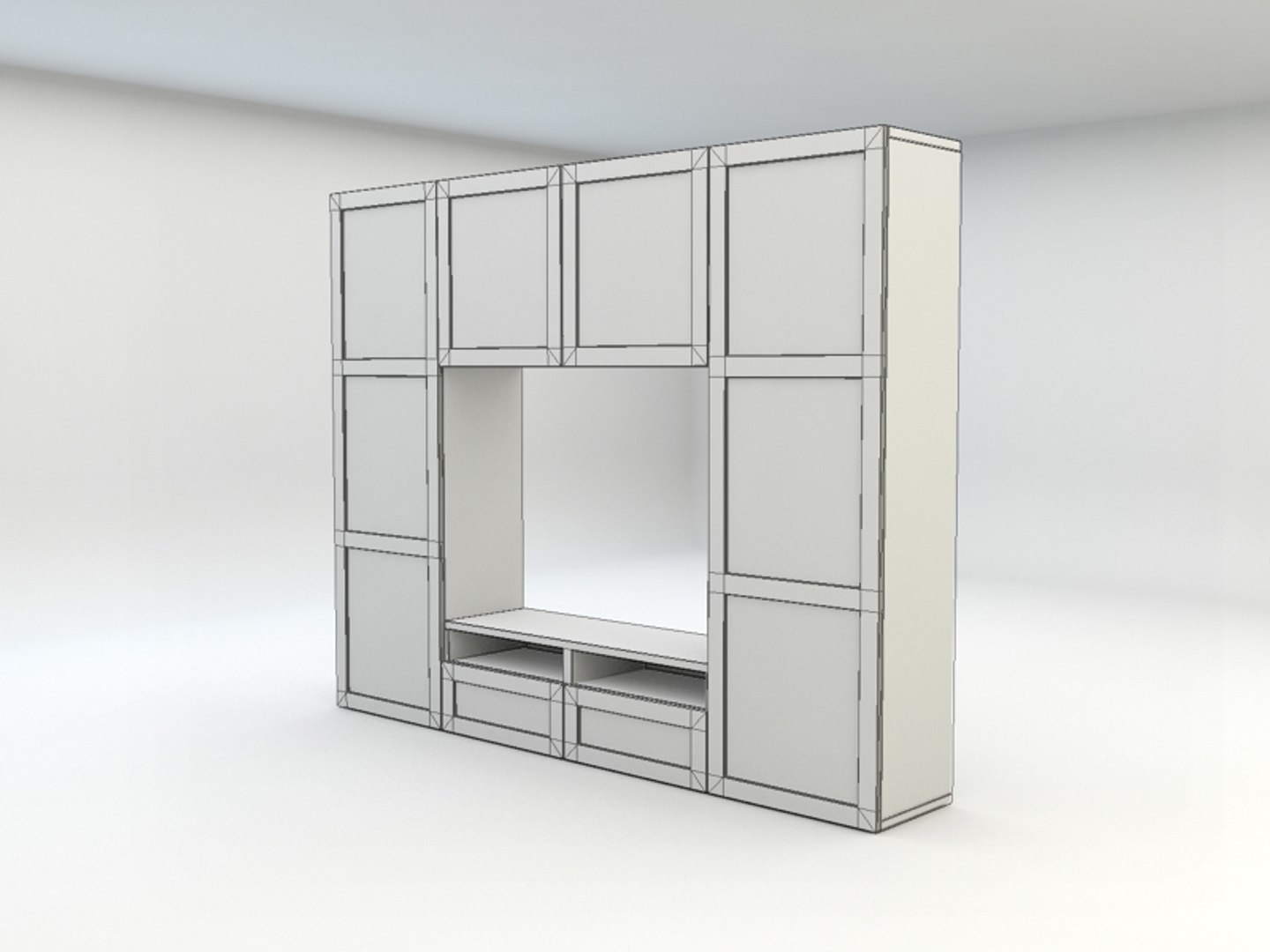 3d Model Ikea Besta