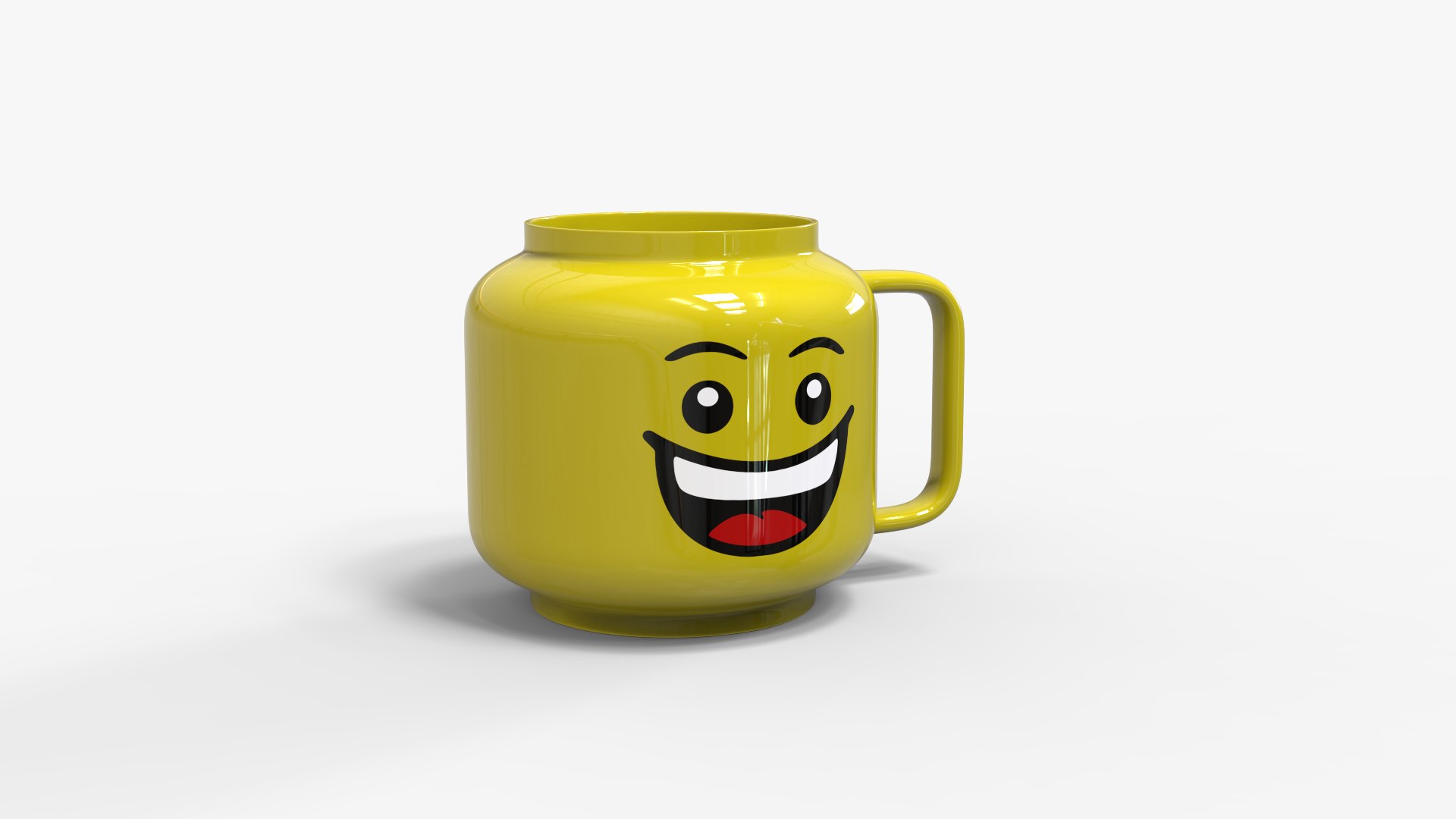 3D Lego Head Mug - TurboSquid 2332046