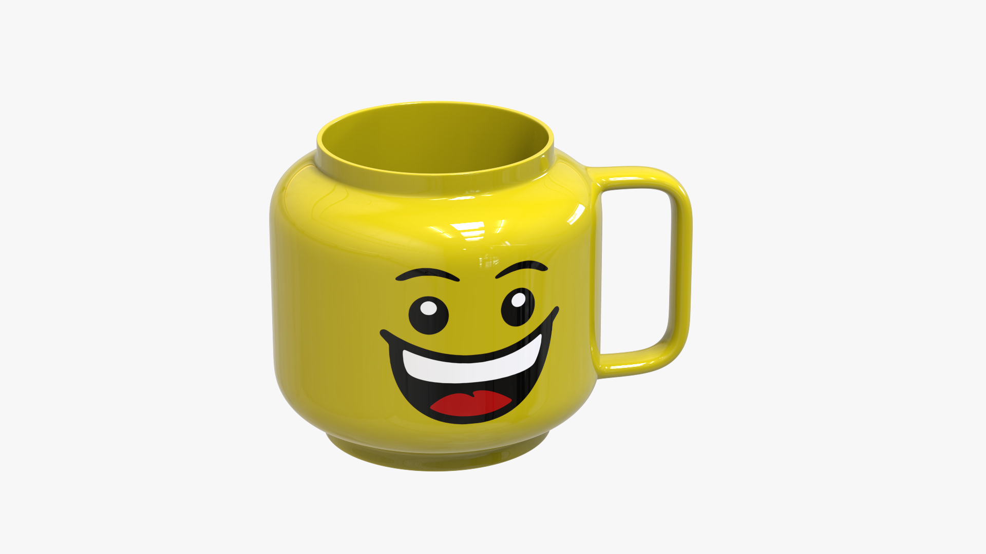 3D Lego Head Mug - TurboSquid 2332046