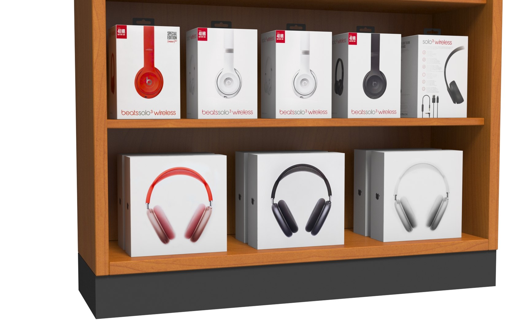 3D Shop Shelving Electronics 1 Model - TurboSquid 1822984