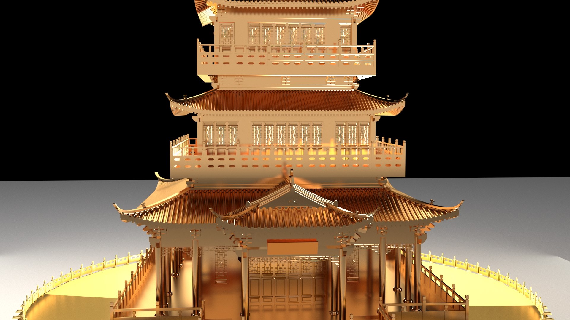 Chinese Ancient House Model - TurboSquid 1709700