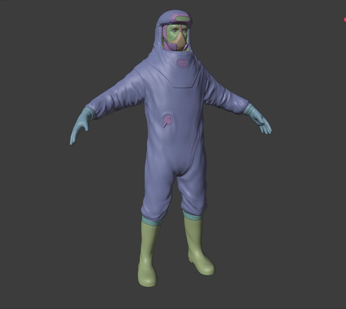 3D Biohazard Protection Suit Model - TurboSquid 1836497