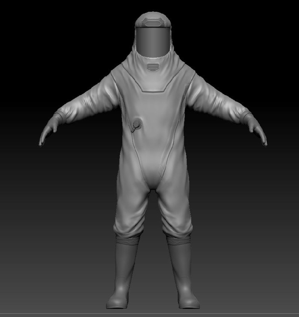 3D Biohazard Protection Suit Model - TurboSquid 1836497