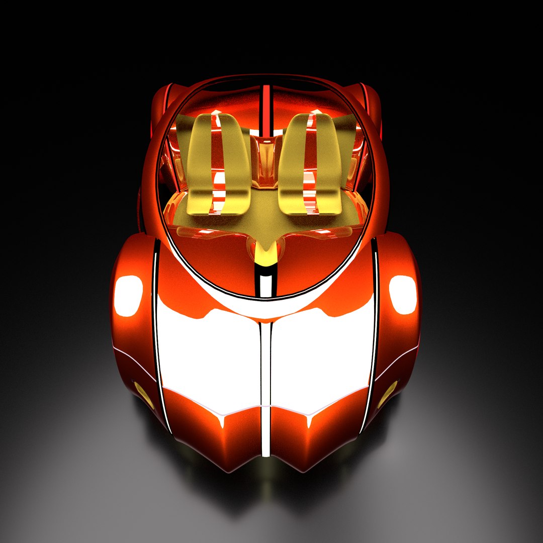 CONCEPT GLASS CAR Q 3D Model - TurboSquid 1849842
